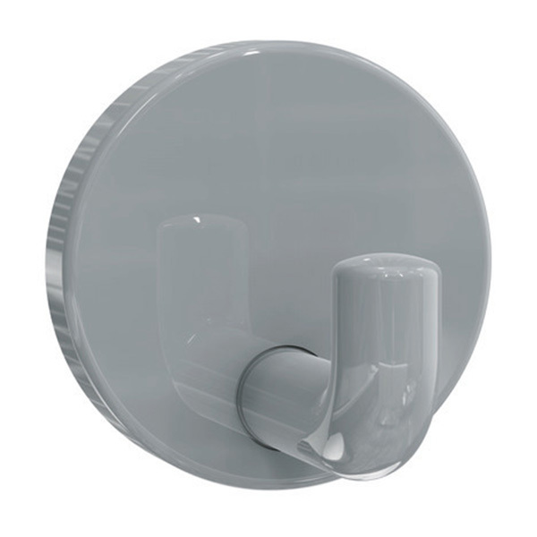 HEWI Single Hook DIA=50mm - Stone Grey