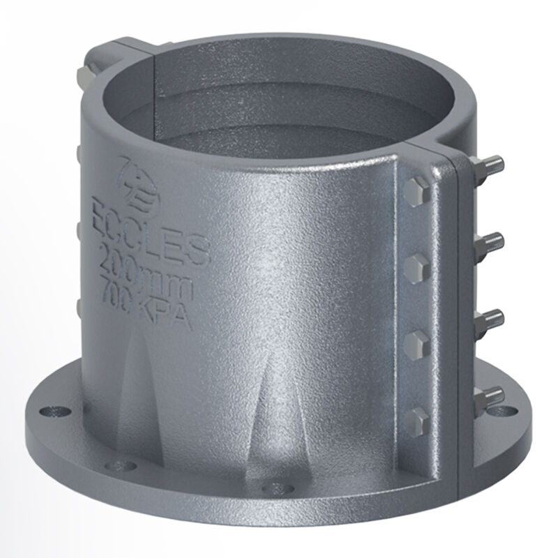 Aluminium 200mm Muff Coupling Complete 234 238mm Hose aluminium-200mm-muff-coupling-complete-234-238mm-hose