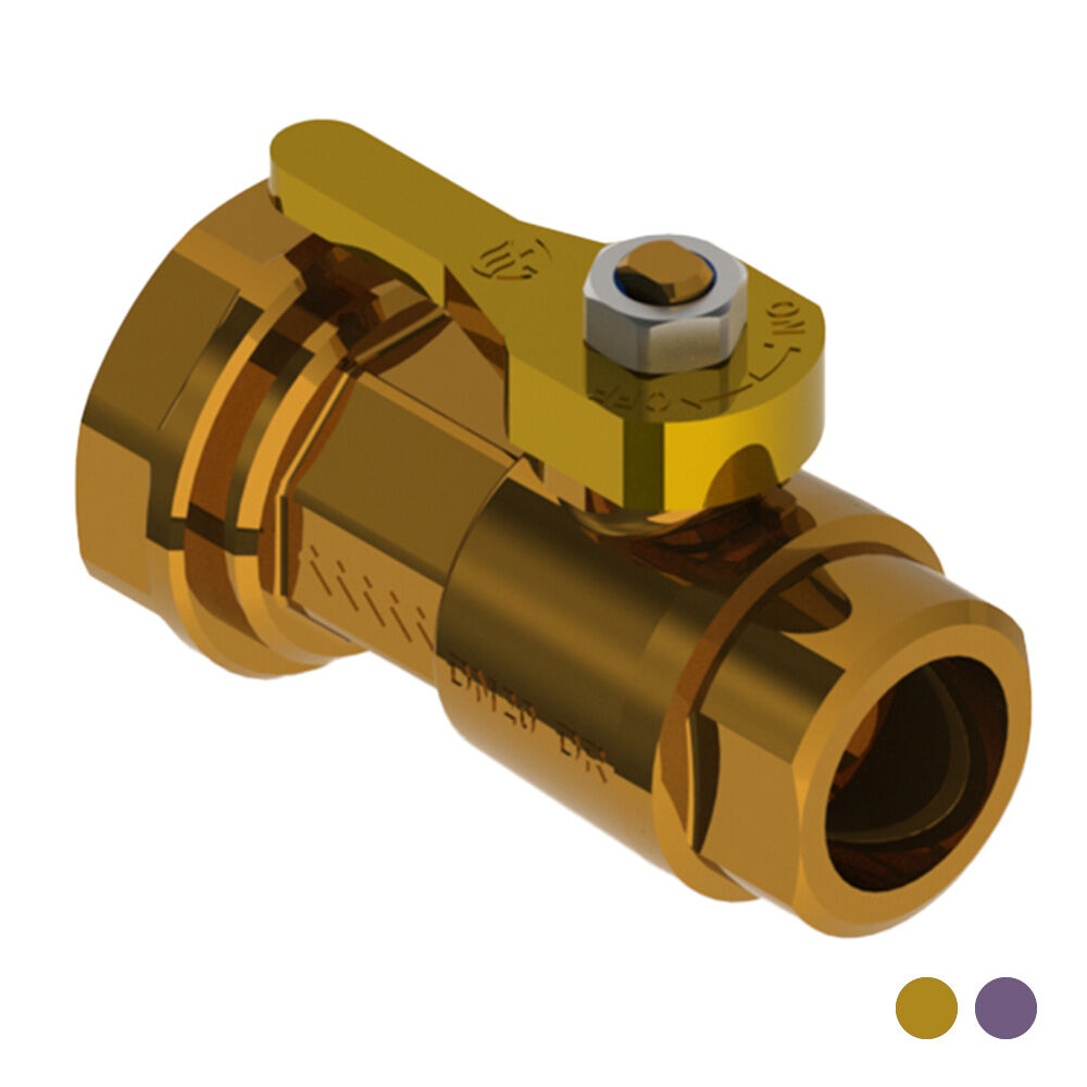 BS Lead Safe™ Property Ball Valve 20mm Female x 25Pe - Galvin