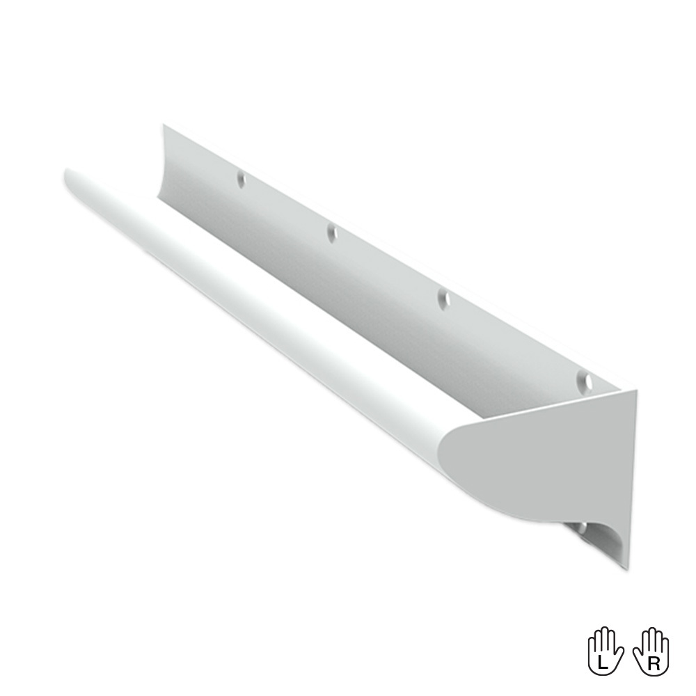 GalvinCare® Powder Coated MH Ligature Resistant Grab Rail 700mm (LH/RH)