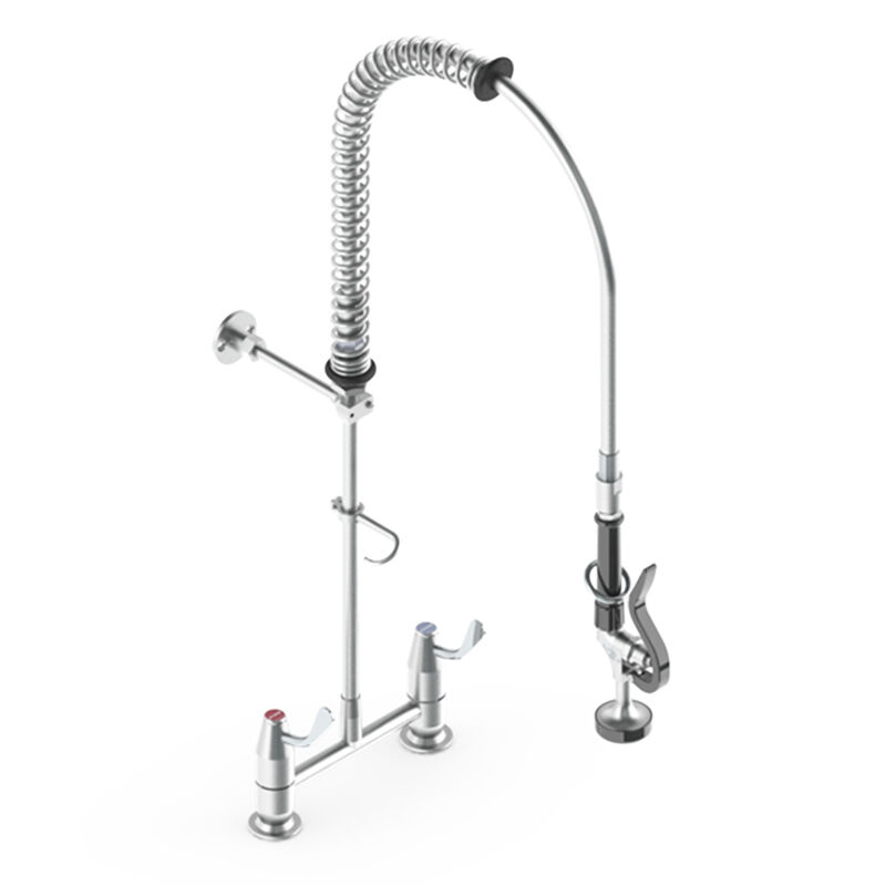 Ezy-Wash CP-BS Lead Safe™ Hob Mtd Exposed Mixing Pre-Rinse Unit Type 83 ...