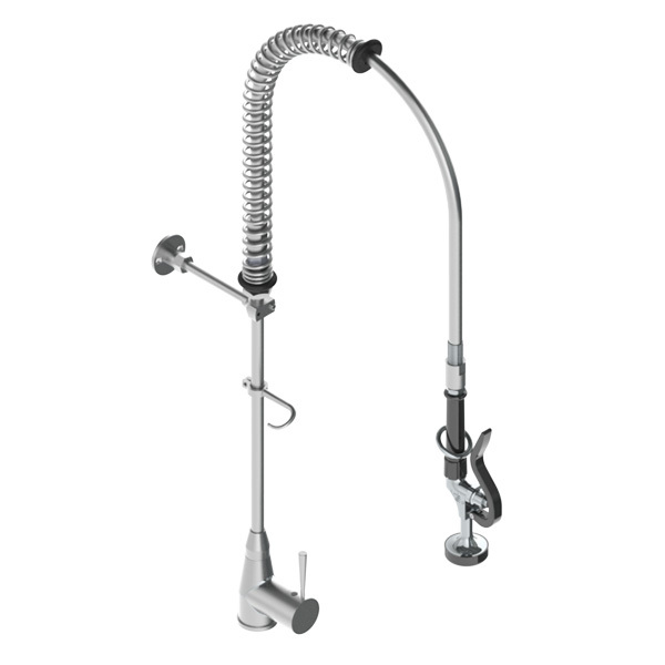 Ezy-Wash® CP-BS Lead Safe™ Hob Mtd Single Lever Mixer Pre-Rinse Unit ...