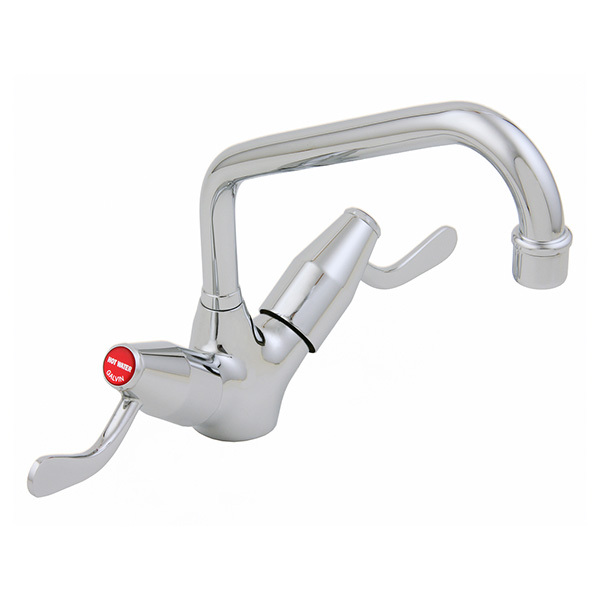Ezy-Wash® CP-BS Lead Safe™ Lever Action Twin Mixer Sink Set C/D with ...